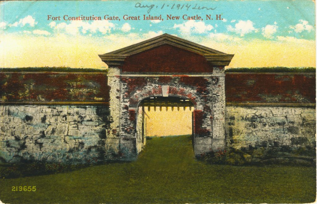 Fort Constitution Gate – Coast Artillery Images